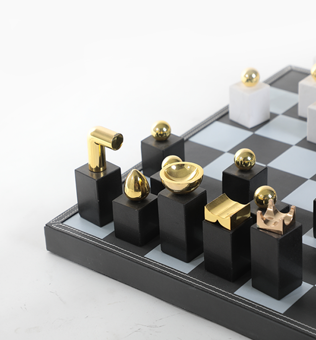 The Baron Collection Chess Board - Marble/MDF/PU – adevnoys
